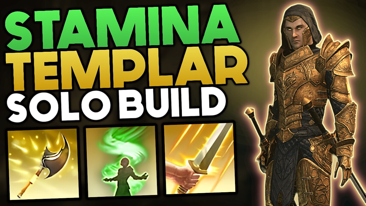 Stamina Templar Solo Build | U50 | ESO