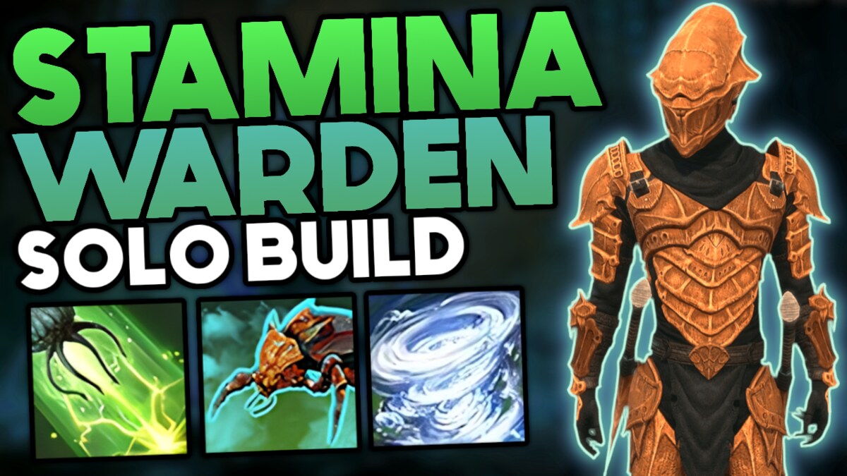 Stamina Warden Solo Build | U50 | ESO