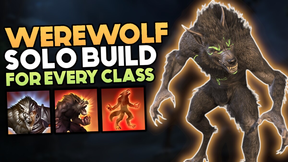Werewolf Solo Build | U50 | ESO